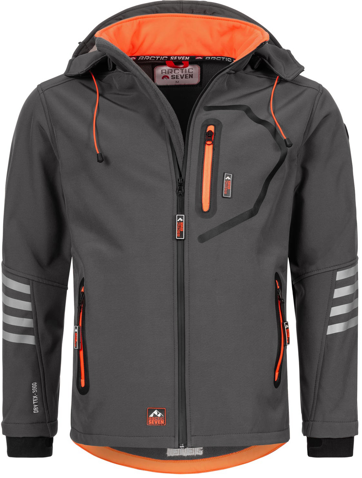 Herren Softshell Jacke Übergangsjacke Grau - | Kaufland.de