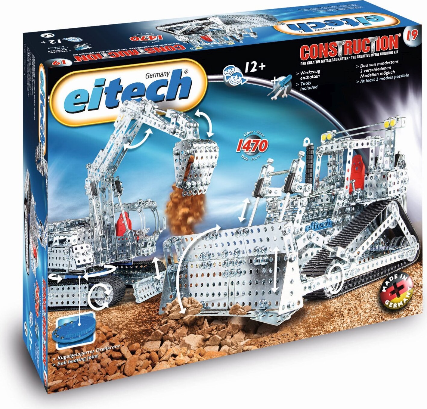 Eitech Mega Bulldozer o escavatore