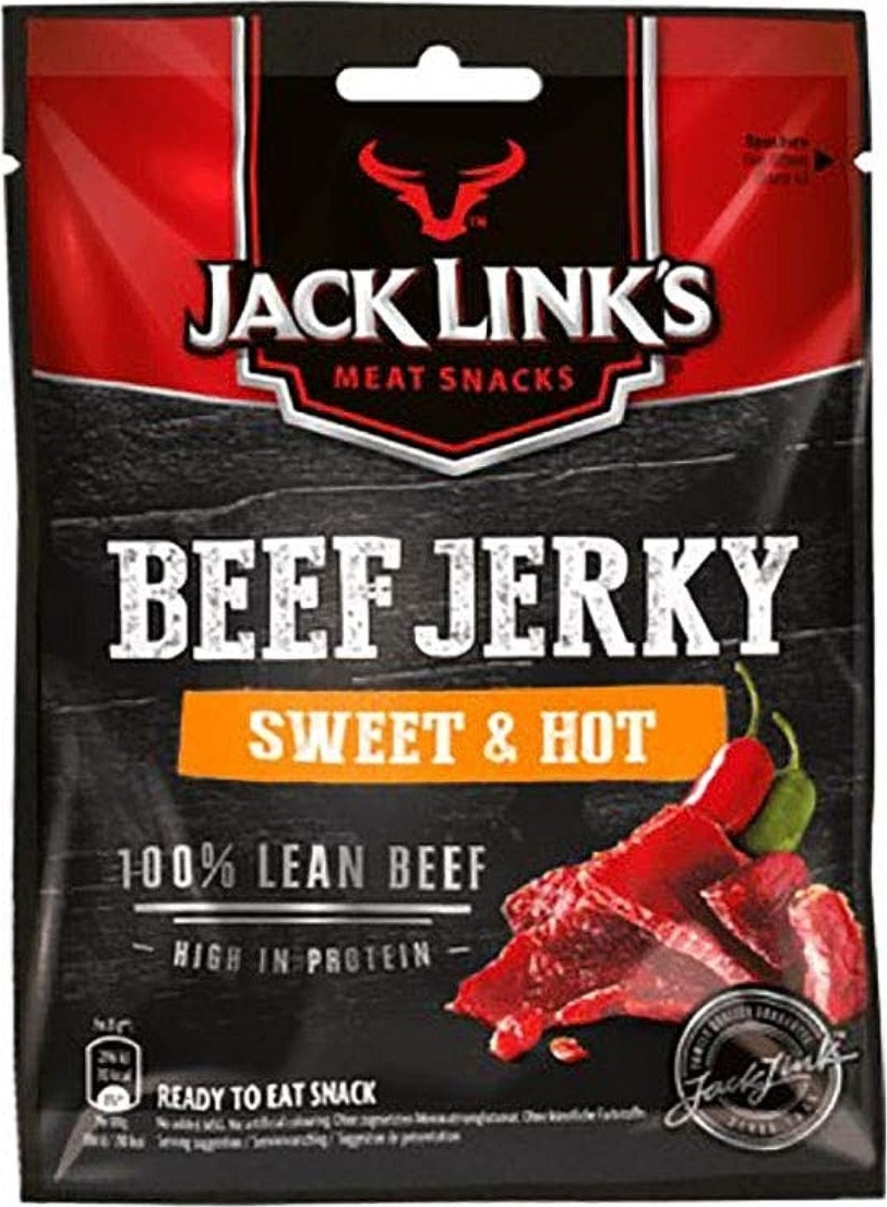 Jack Link's Beef JERKY Sweet & Hot 1 x 60G Maso