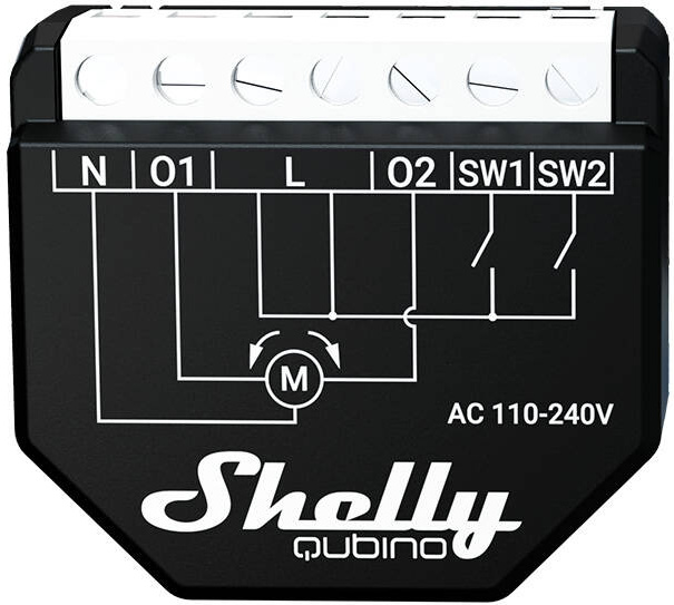 Shelly Wave Shutter Relais Dual Roller Shutter Z-Wave