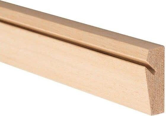 STAS Rail en bois Riva 120cm pour tableaux et cadres