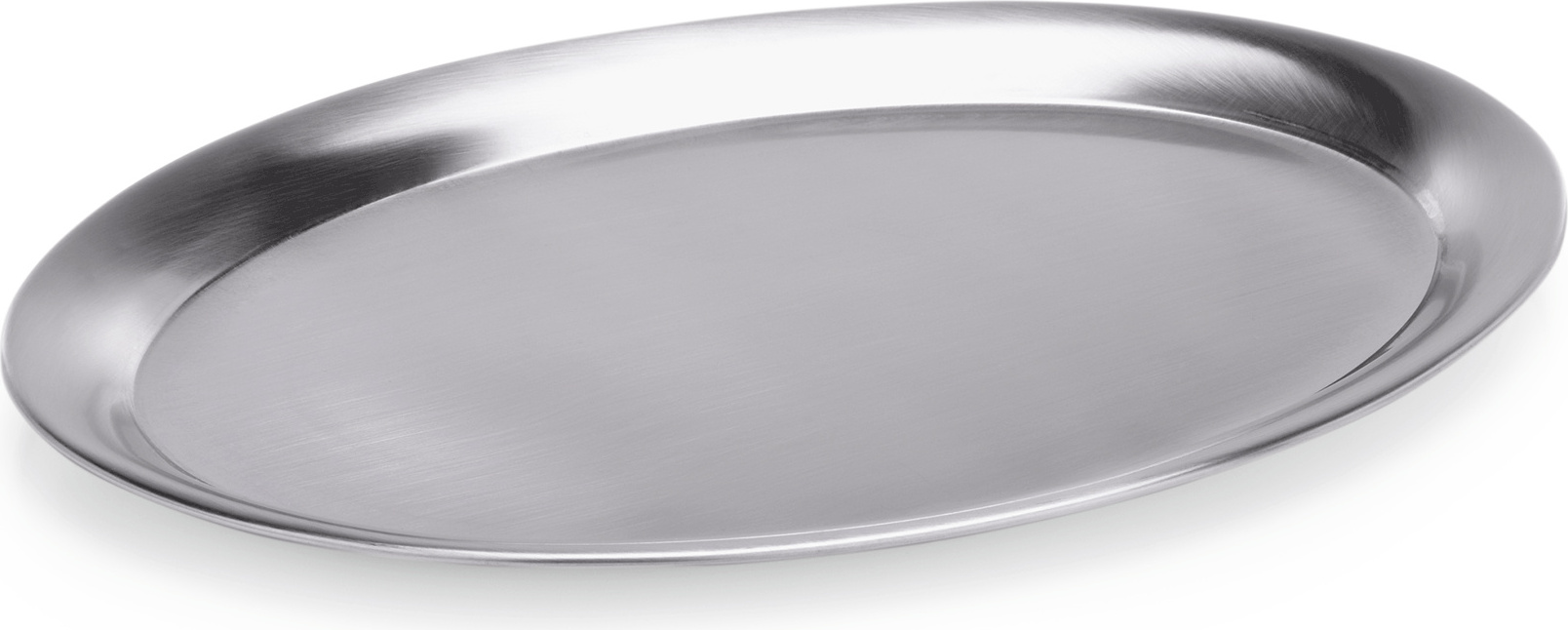Plateau avec bord bordé Acier au nickel-chrome 23 x 17 cm