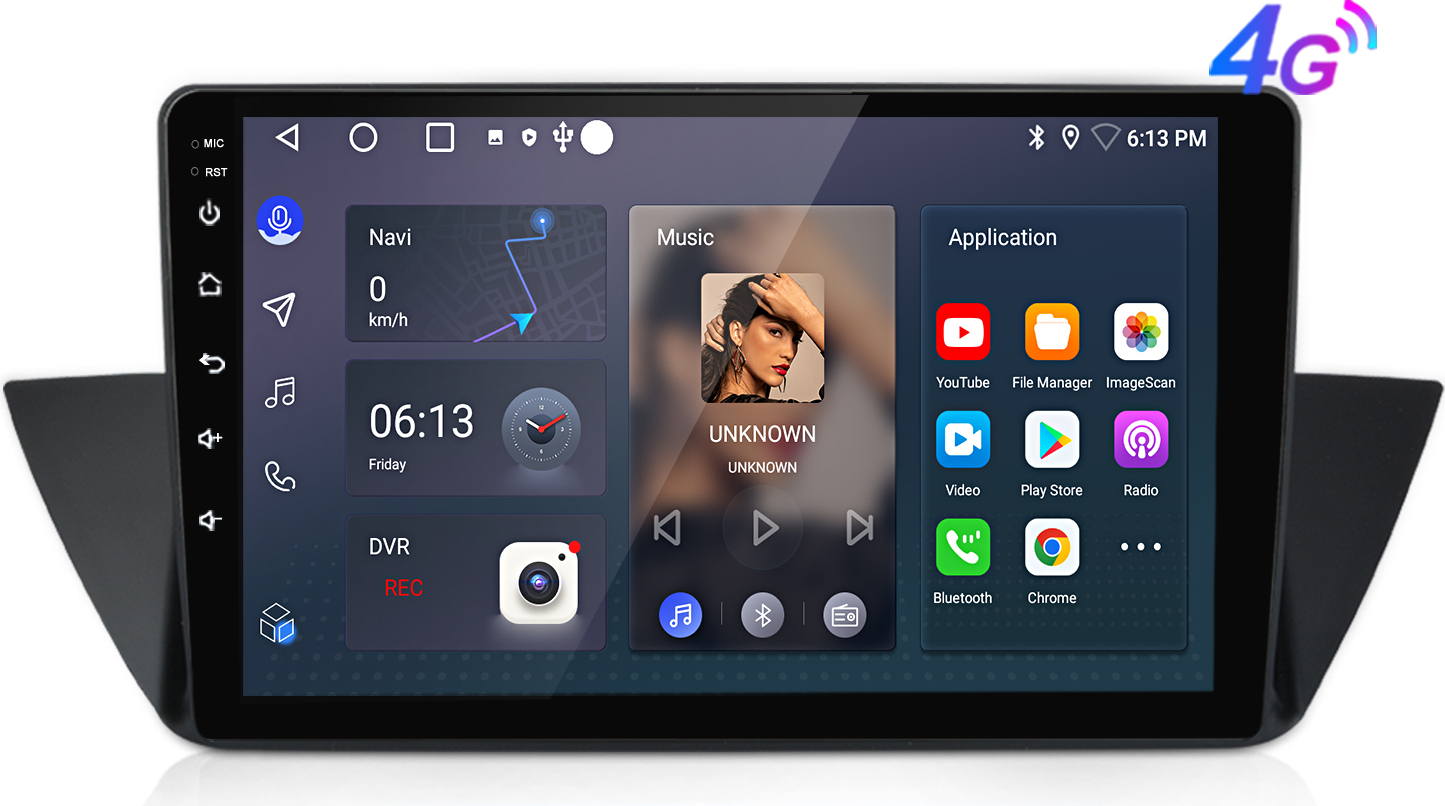 WIFI bluetooth 2din Autoradio pro BMW 1er E81 E82 E87