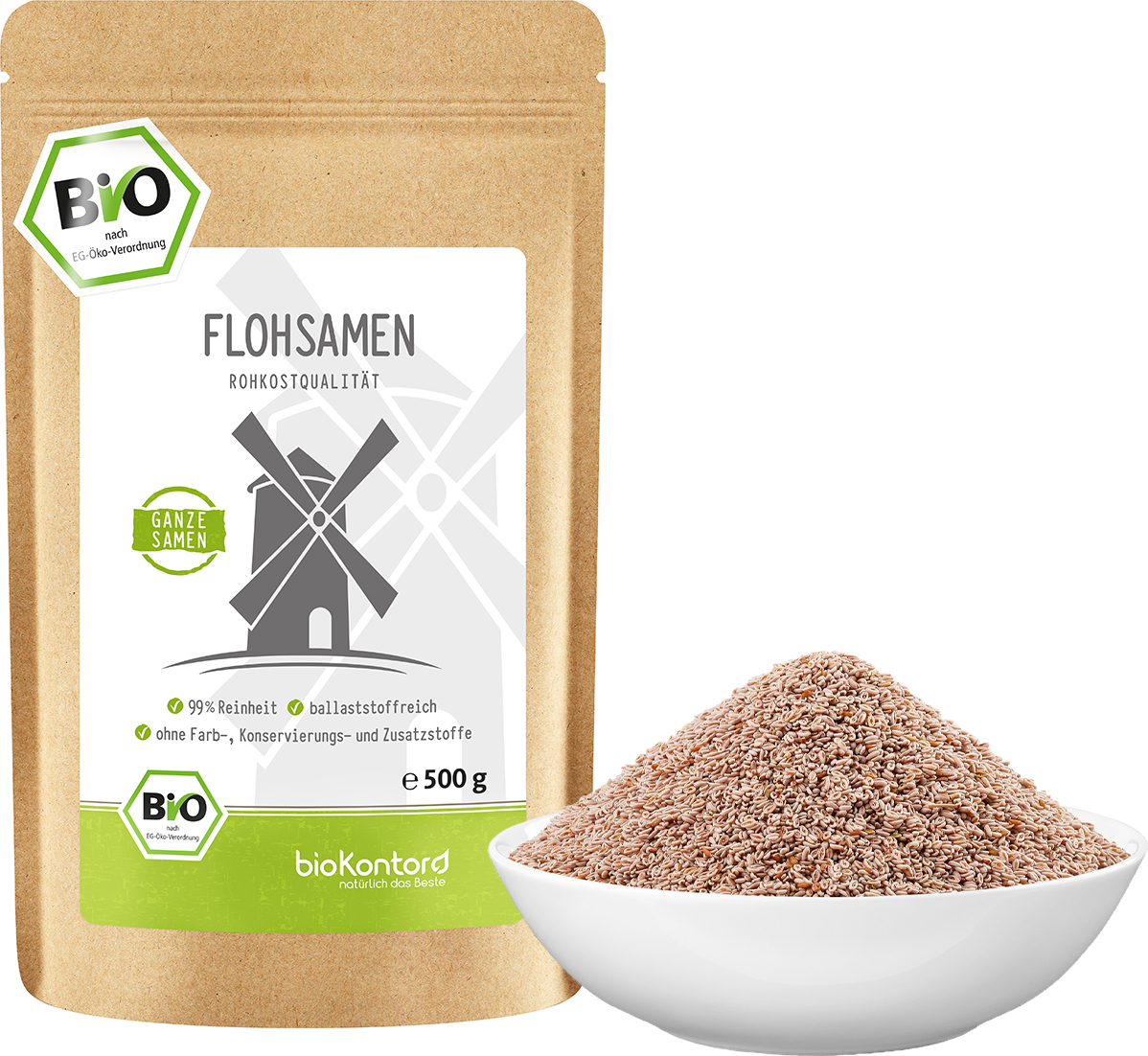 Flohsamen ganz 500 g I 99% Reinheit I | Kaufland.de