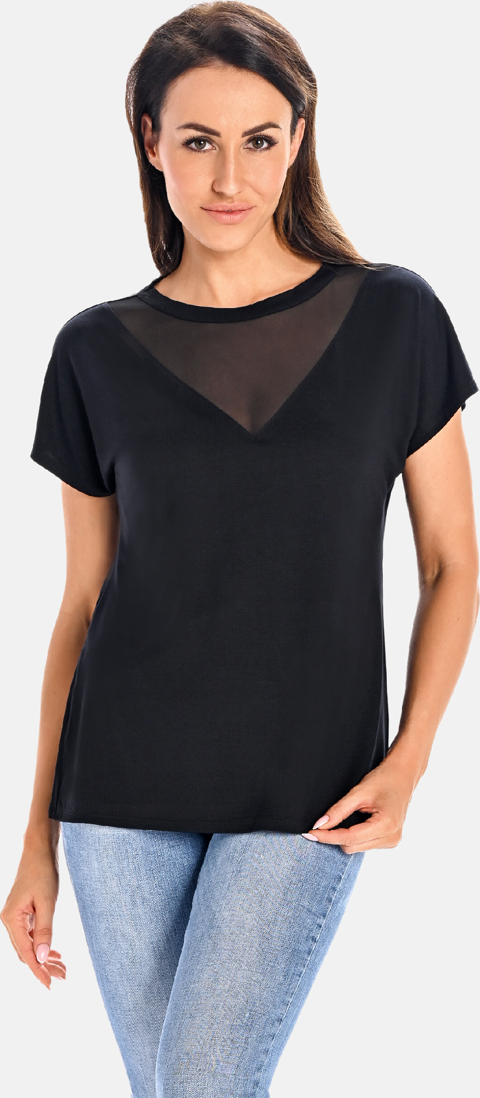 Camicia Teyli da donna in bambù con rete Cora Female 219201