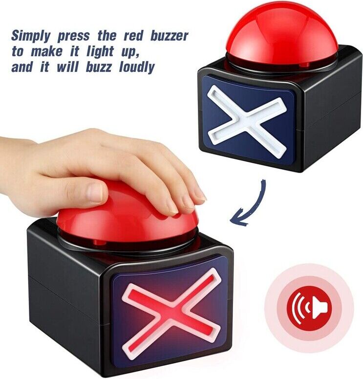 Buzzer mit Sound und Licht Spielbuzzer | Kaufland.de