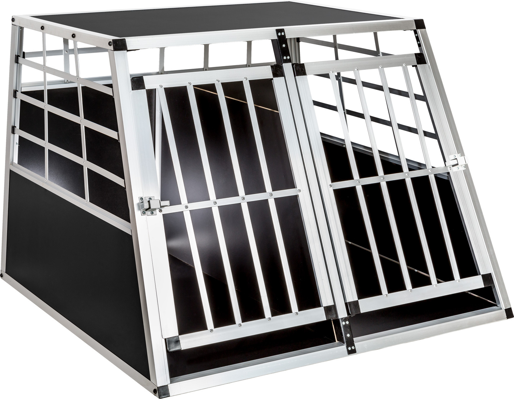 Přepravní box pro psa dvojitý s rovnou zadní | Kaufland.cz