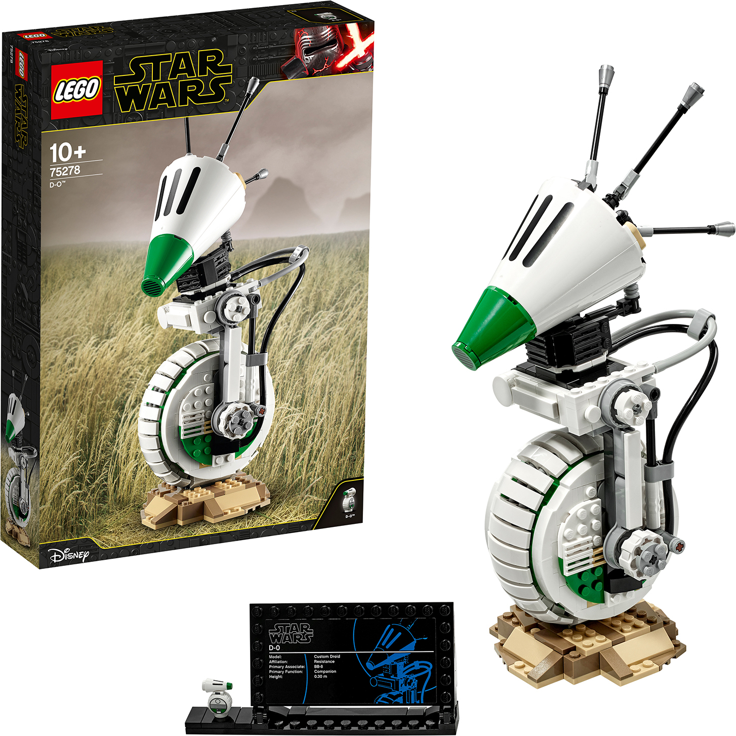 LEGO 75278 Star Wars D-O Droid, zberateľský model pre deti