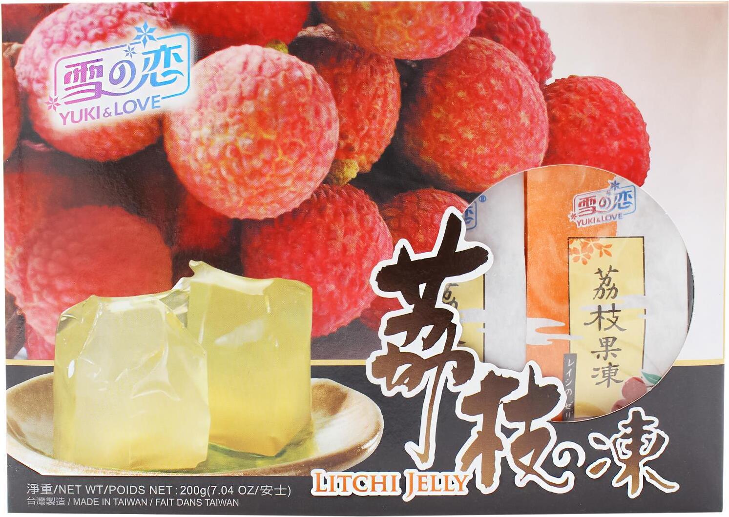 Yuki & Love Litchi Jelly 200g Bonbons | Kaufland.de