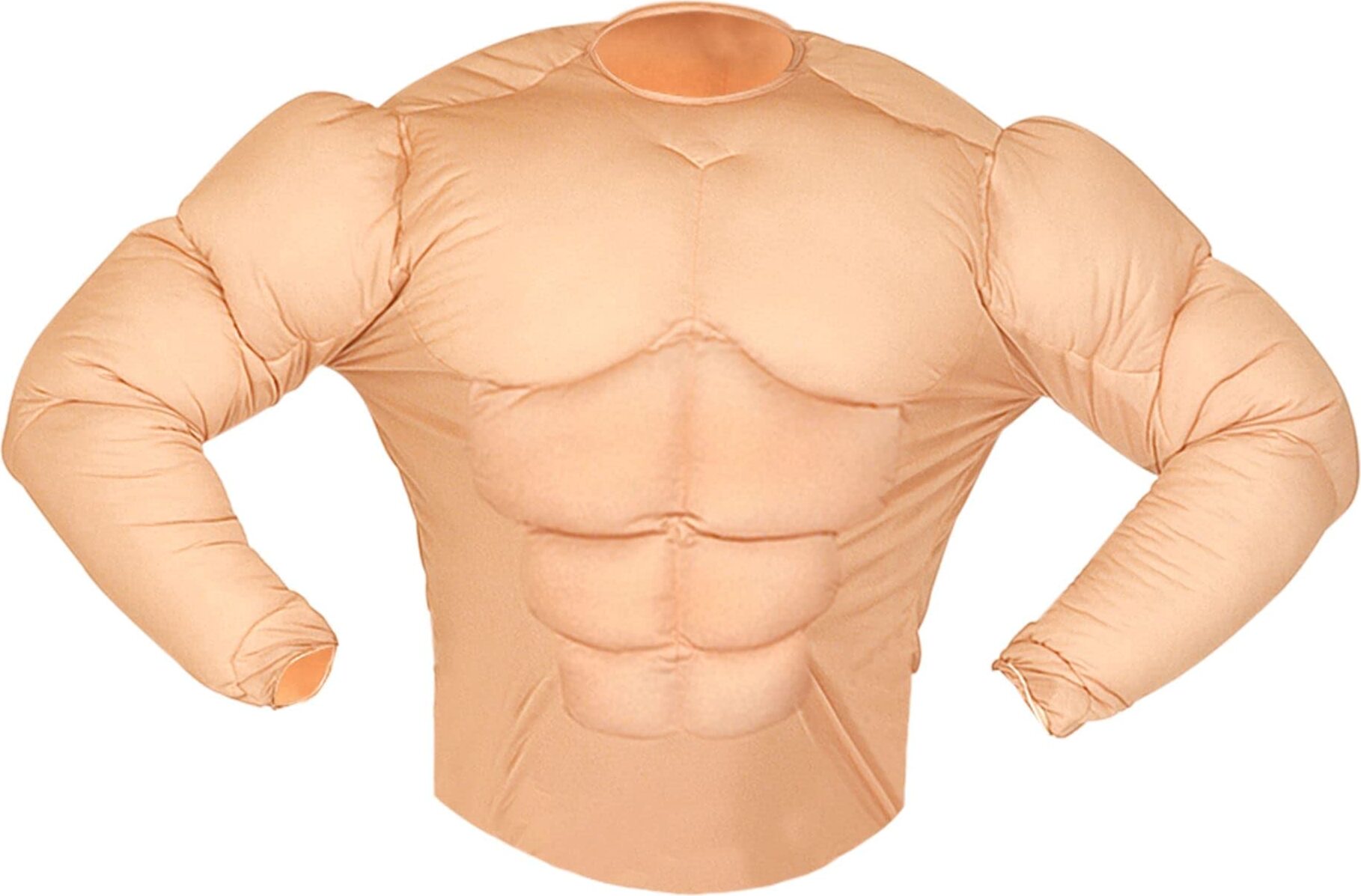 Super Muskelshirt Bodybuilder Hemd Six Pack L 52/54