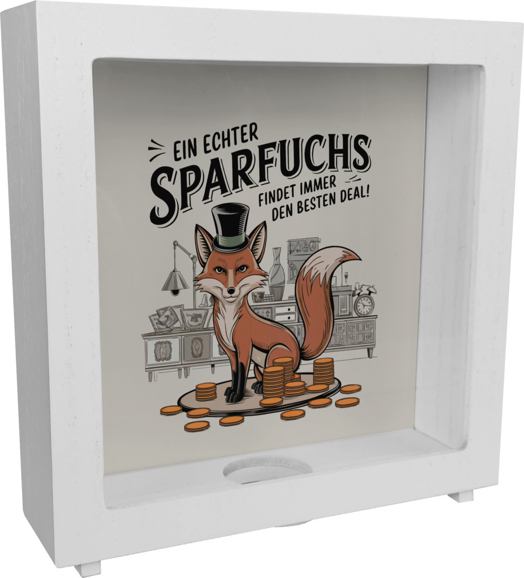 Fuchs mit Zylinder - Sparfuchs Rahmen | Kaufland.de