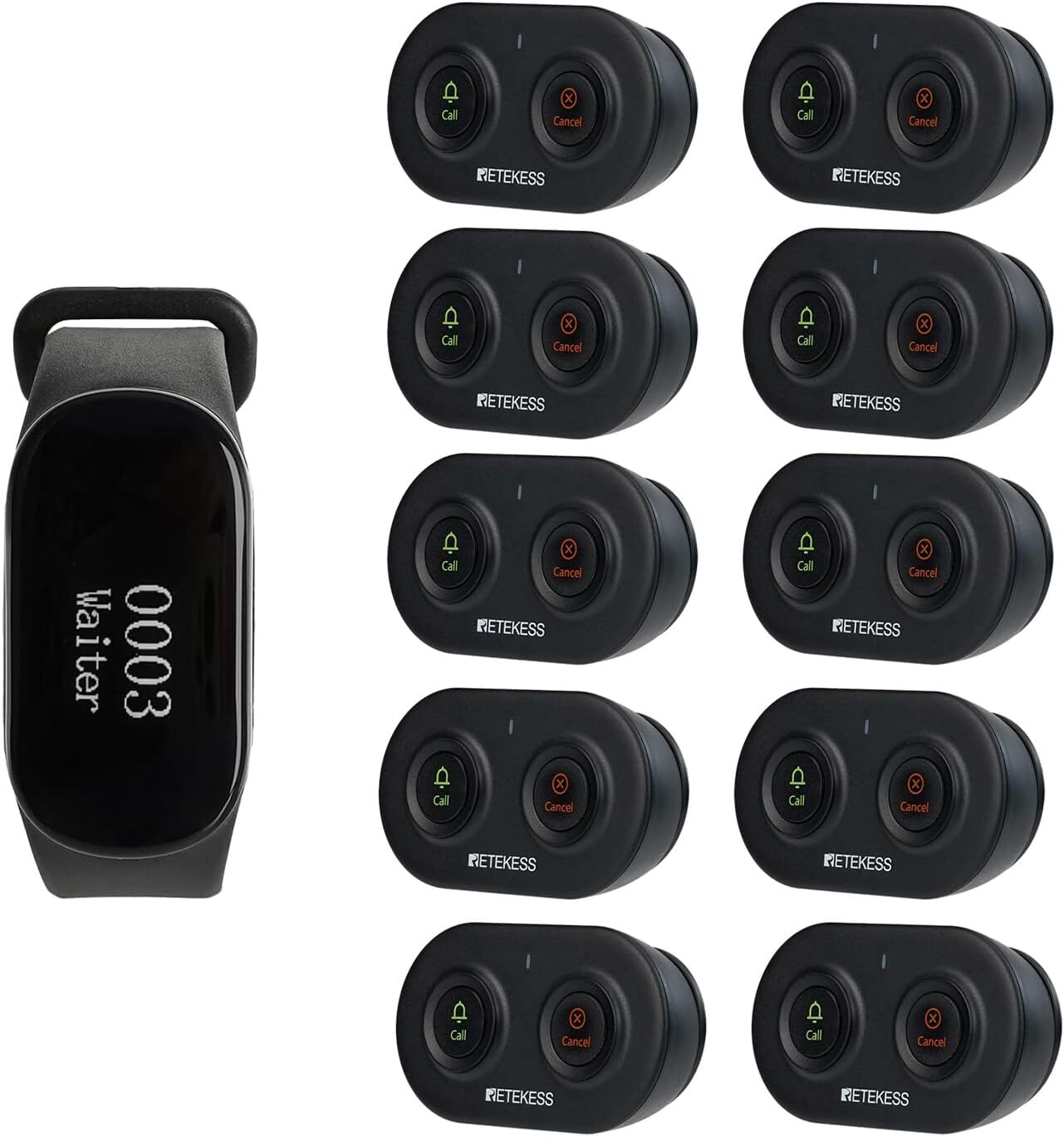 Retekess TD112-TD036 Sistema Pager, sistema di chiamata da