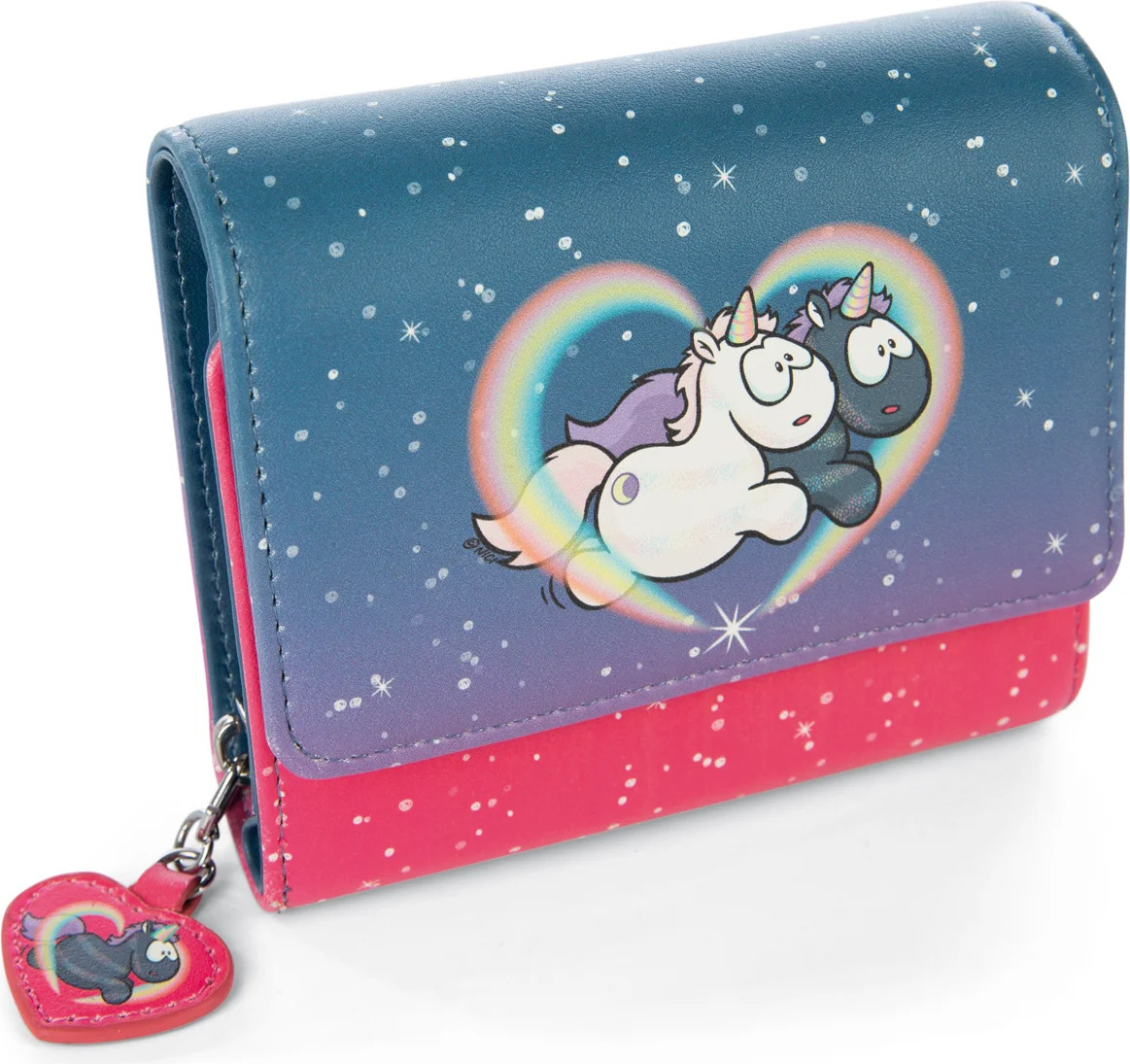 NICI portefeuille en peluche Licorne Star Bringer & Moon