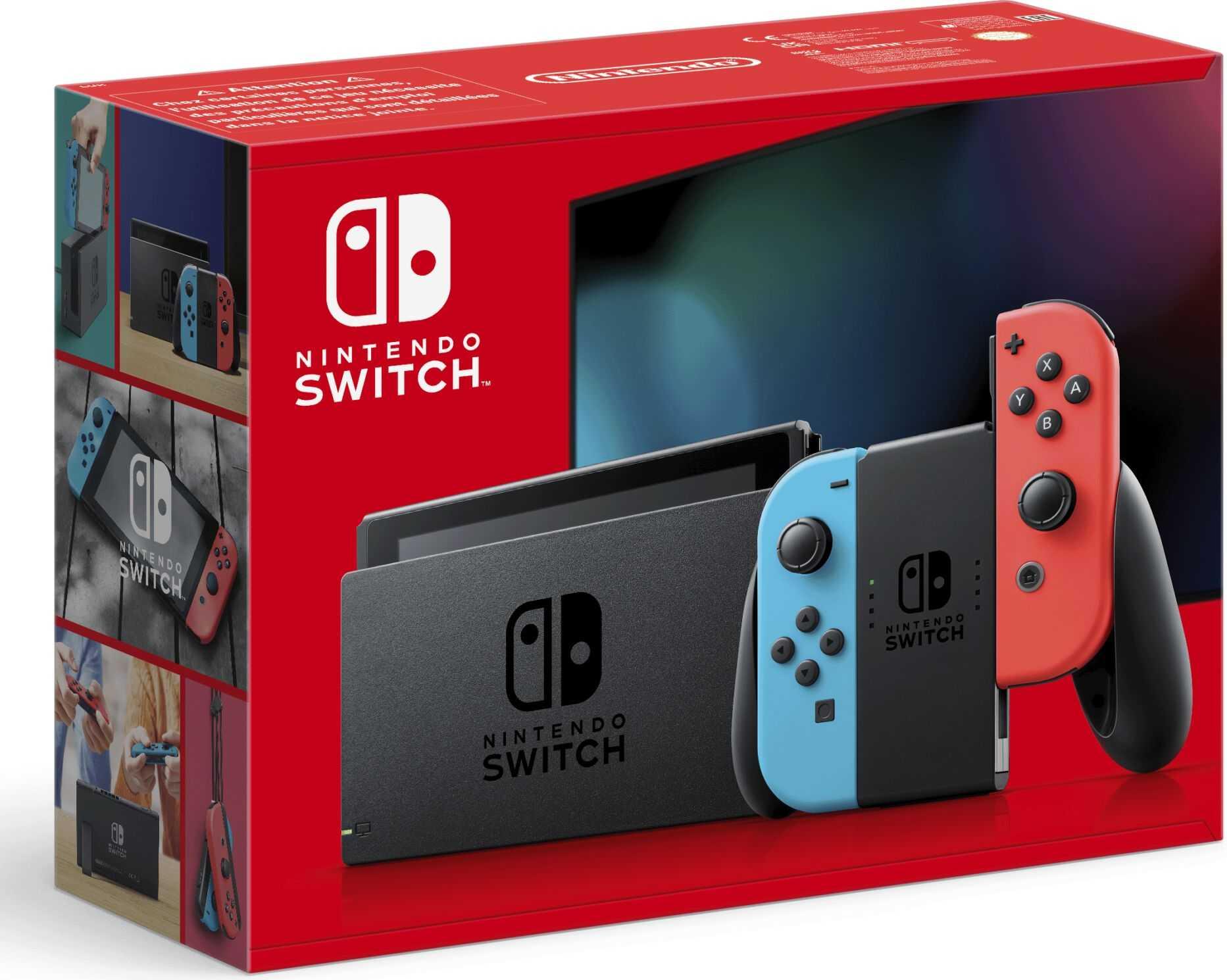 Konzole Nintendo Switch s vylepšeným výkonem baterie, barva