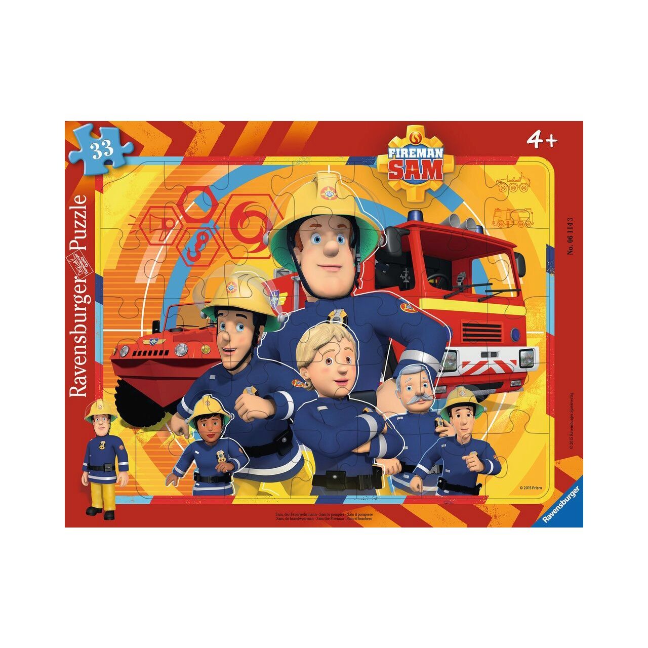 Ravensburger 6114 Ravensburger Feuerwehrmann Sam Sam, der