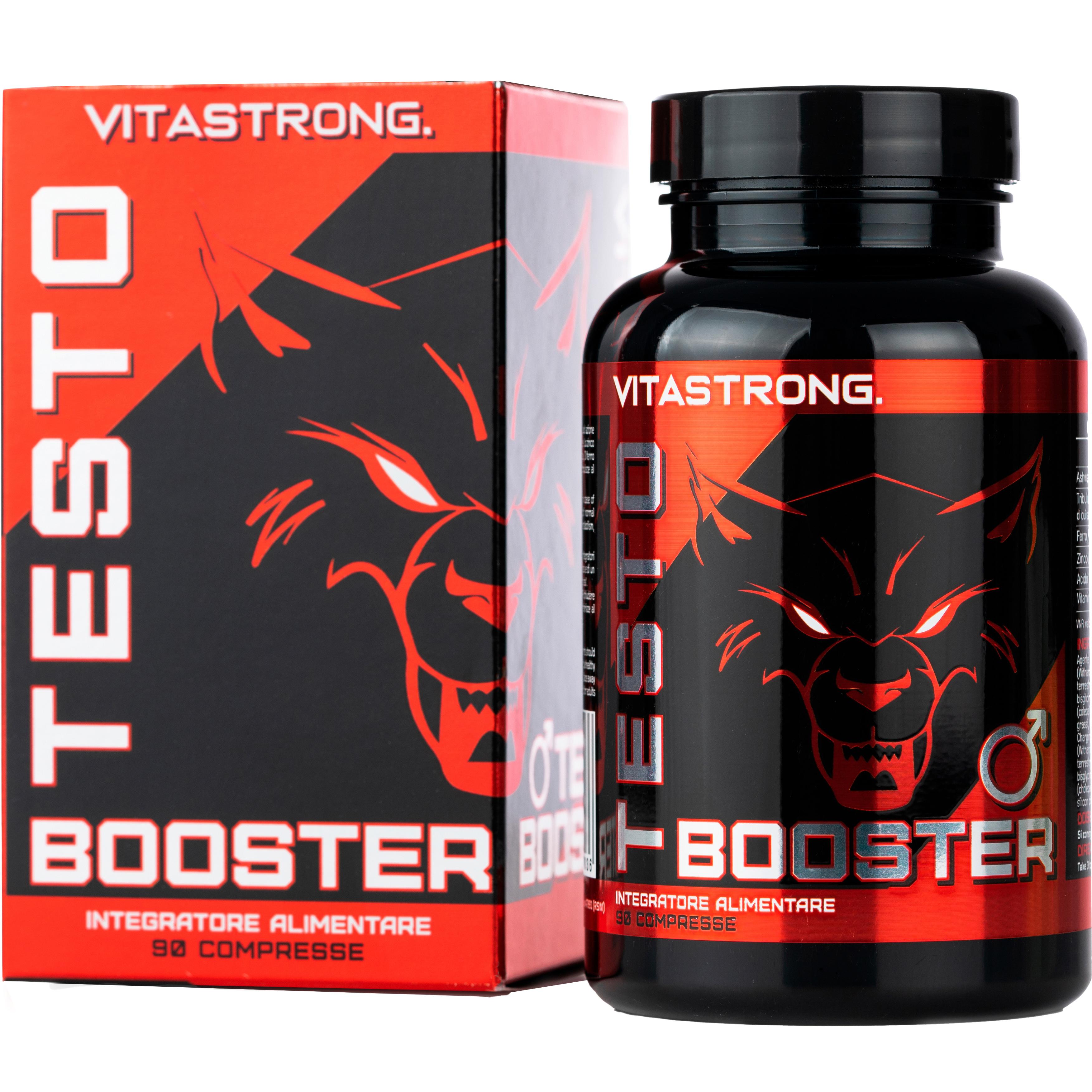 Vitastrong Testo Booster – 90 Vegane Tabletten
