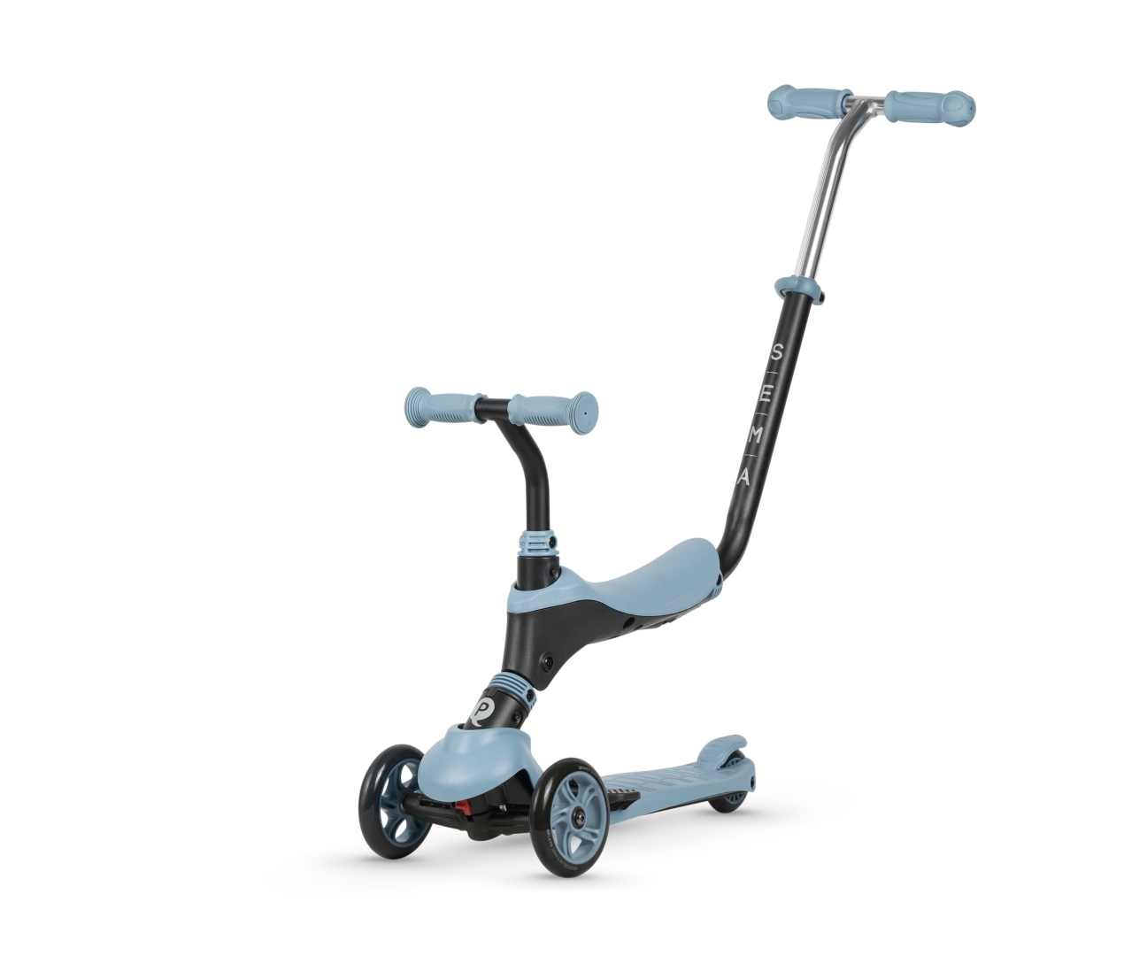 QPLAY Scooter / kolobežka Sema Blue, vek 1 - 6 rokov, do 50