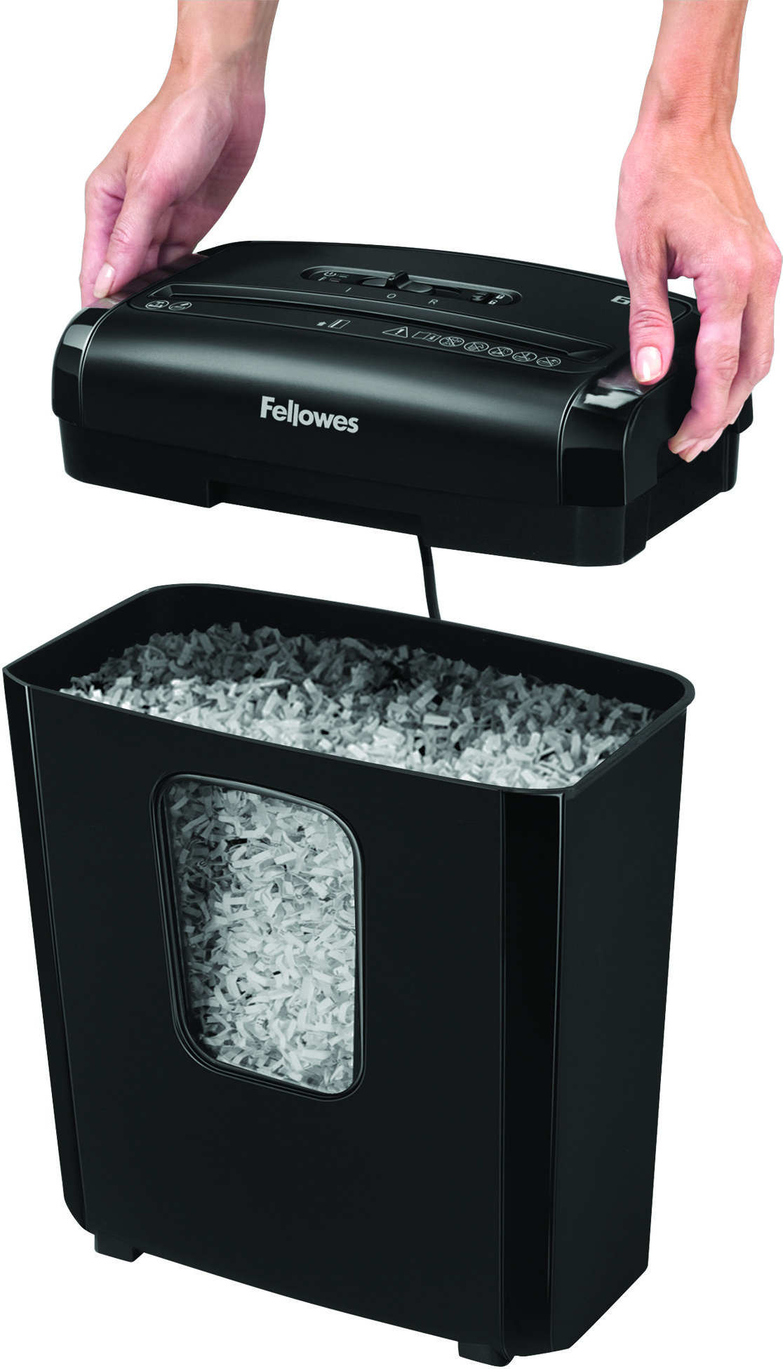 Fellowes Aktenvernichter Powershred 6M, 6 Blatt Mini-Cut