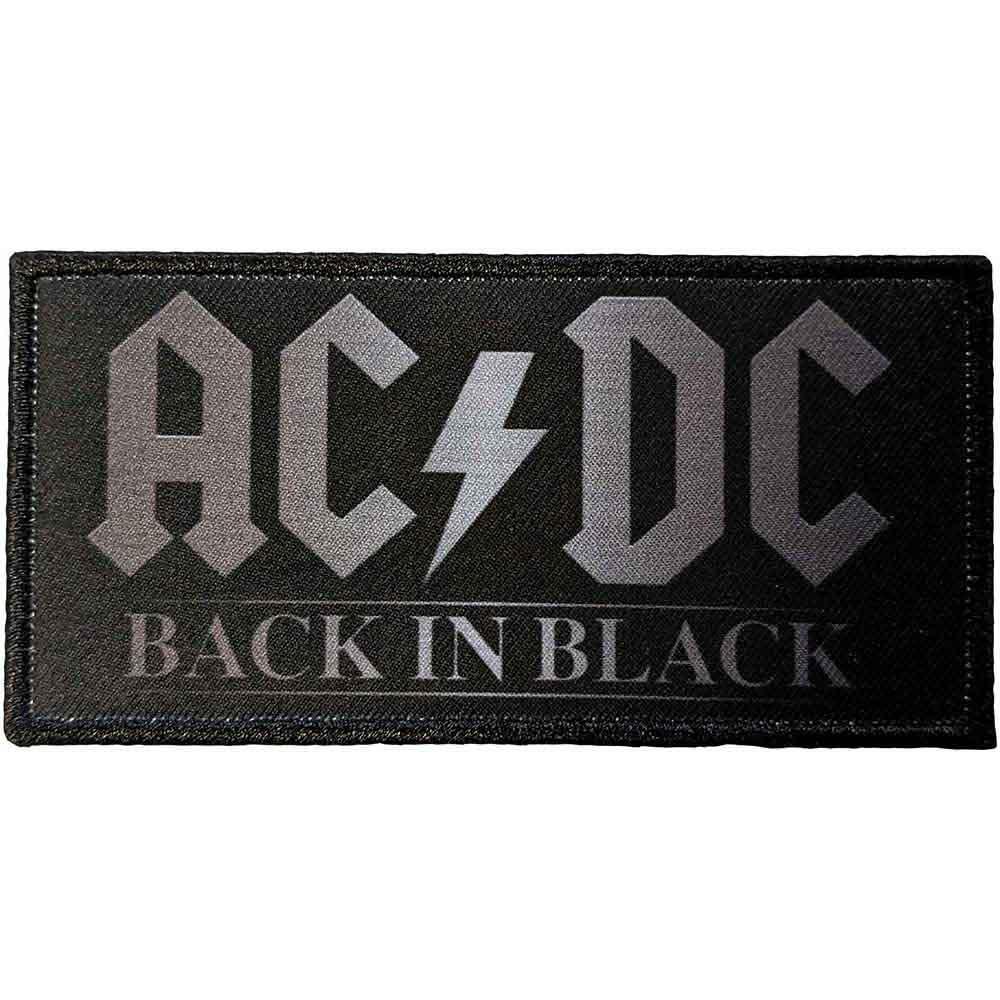 AC/DC - Logo - Patch "Back In Black" - | Kaufland.at