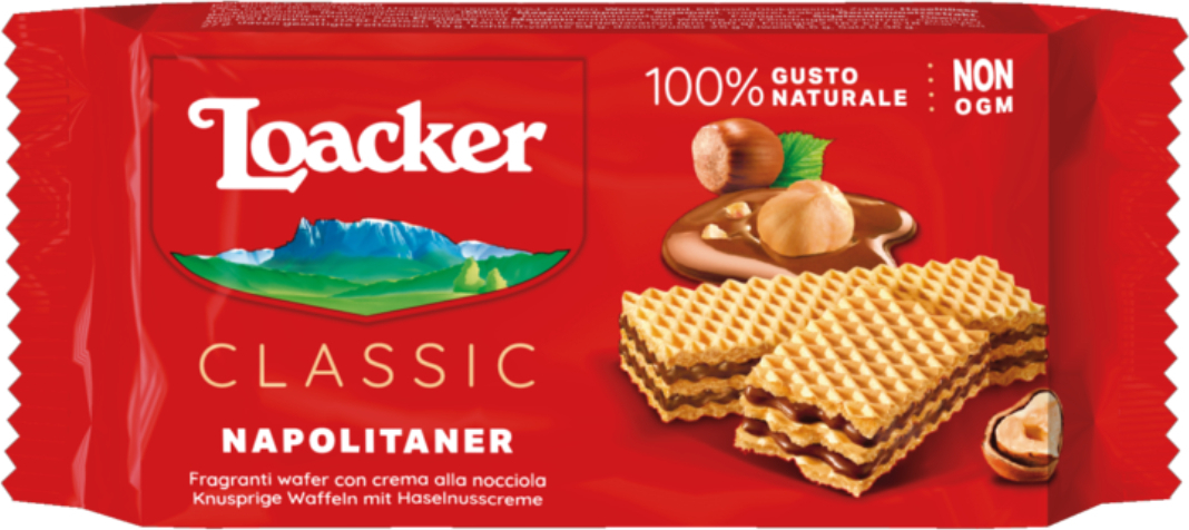 Loacker Classic Napolitain Gaufrettes à la crème de