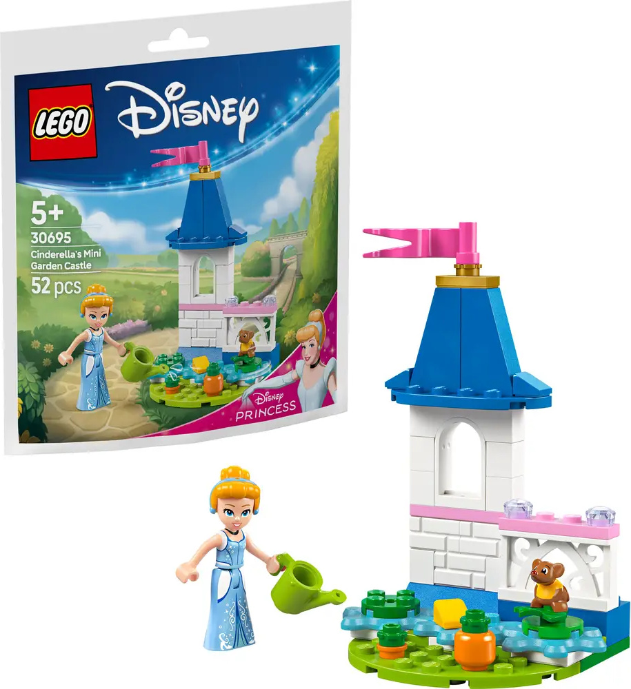 LEGO Polybag Princess Cinderellas Mini-Schloss, Set 30695,