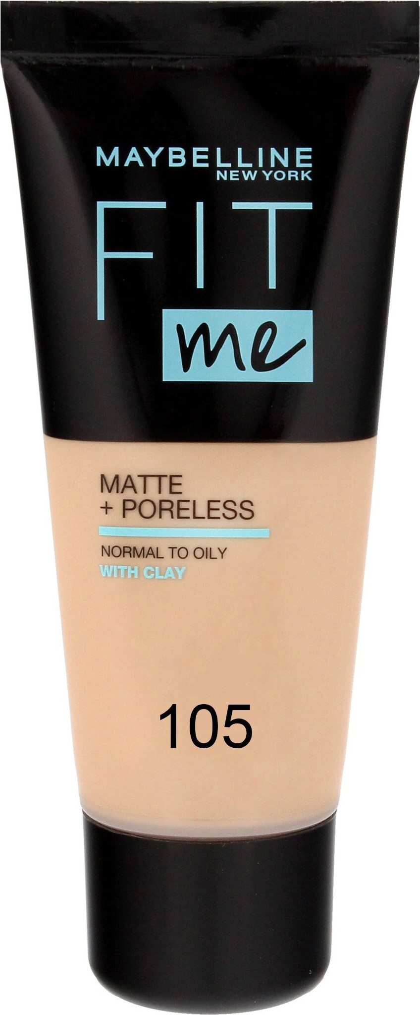 Maybelline Fit Me! Foundation Matte + Poreless 105 Natural