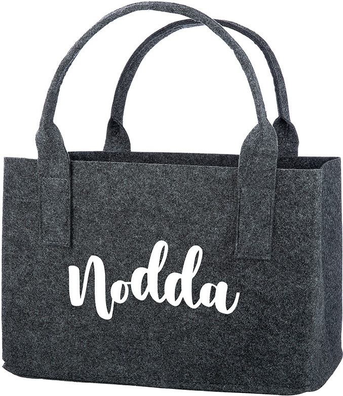 GILDE Tasche, "Nodda!", Schriftzug, Filz, | Kaufland.de
