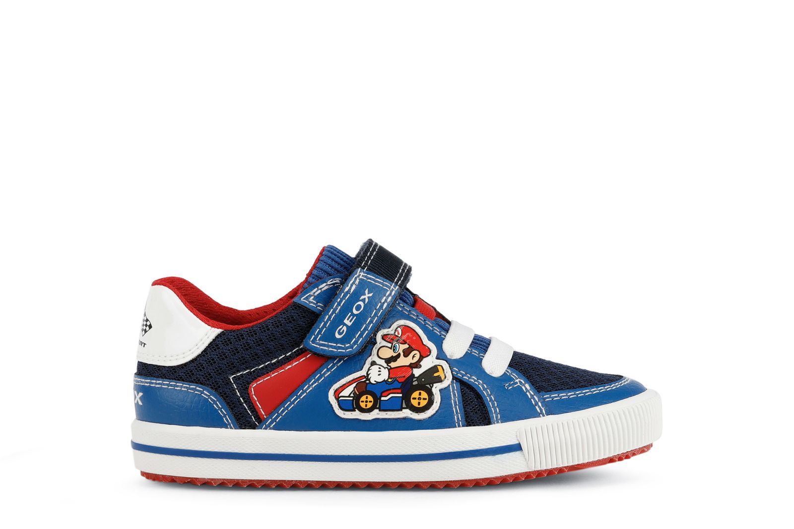GEOX Kinder MARIOKART Sneaker ROYAL/RED | Kaufland.de