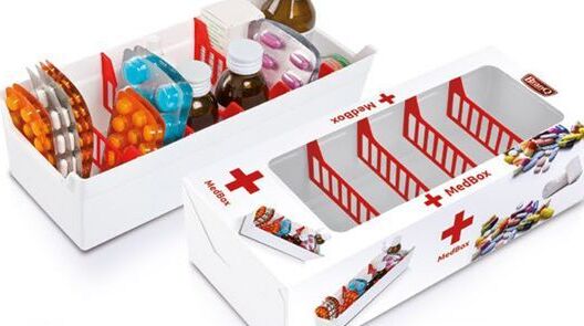 Branq Med box - organizér na lieky Krabičky na lieky