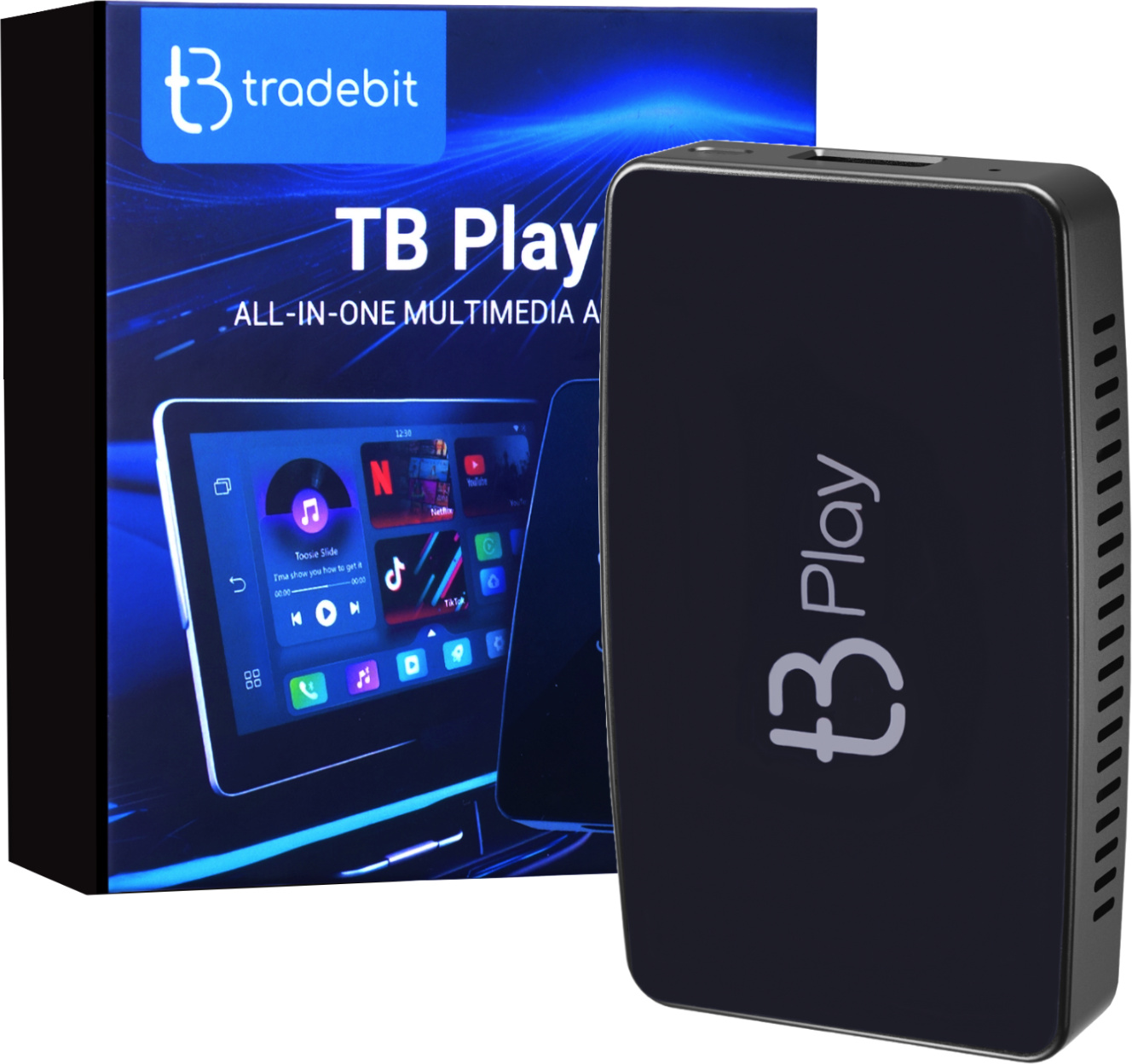 Adaptateur voiture TB Play Carplay/Android Auto Android 12