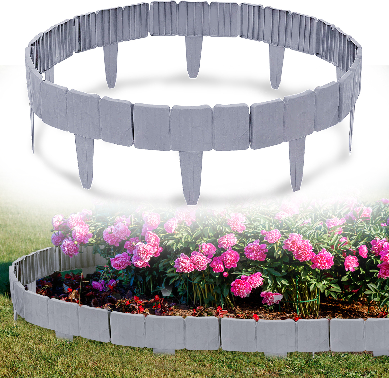 UISEBRT 20m obrzeże trawnikowe z tworzywa | Kaufland.pl