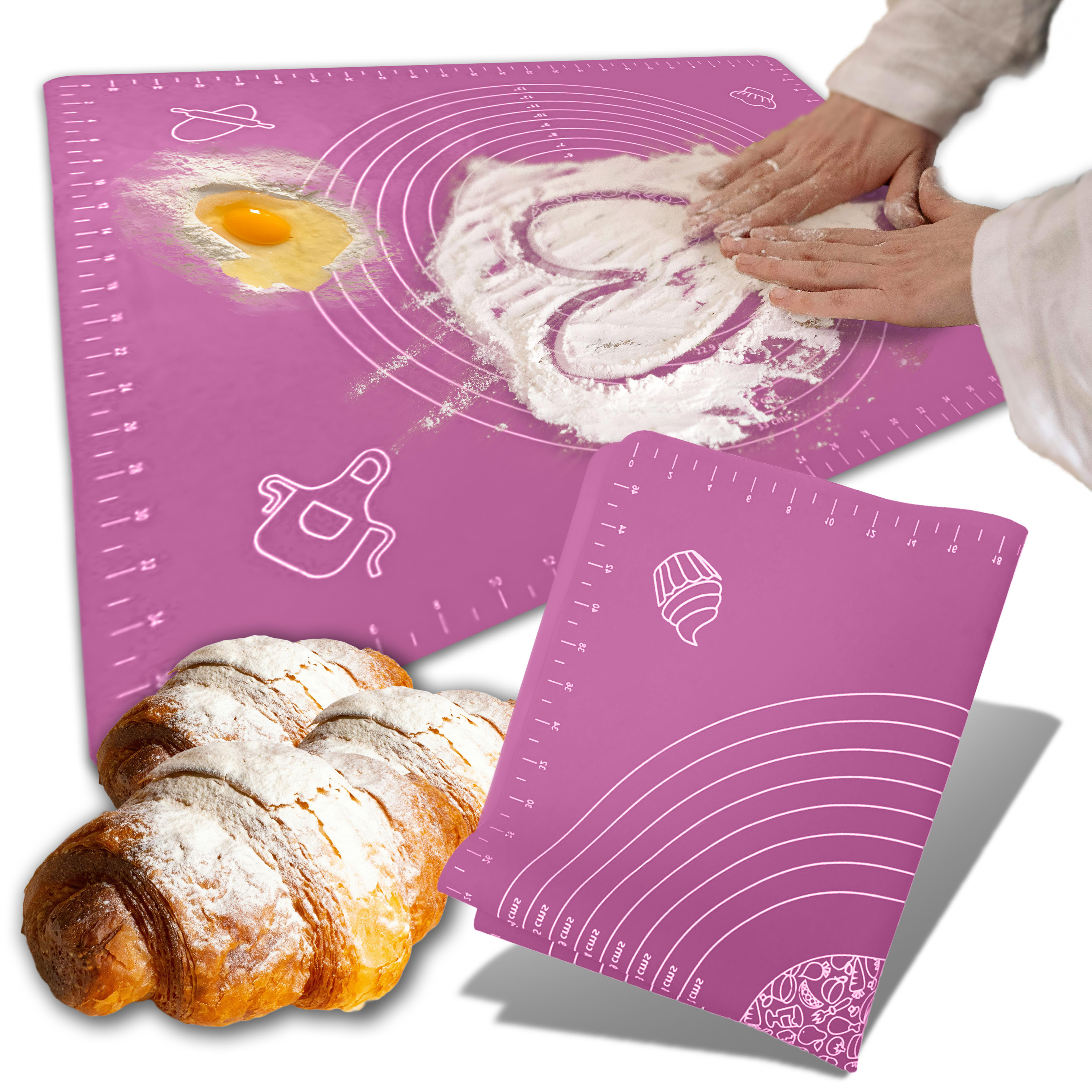 Silikon Backmatte Teigmatte Ausrollmatte | Kaufland.at