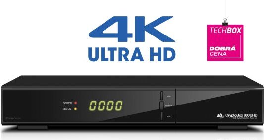 AB CryptoBox 800UHD 2160p DVB-S2X H.265 CA USB LAN Sat