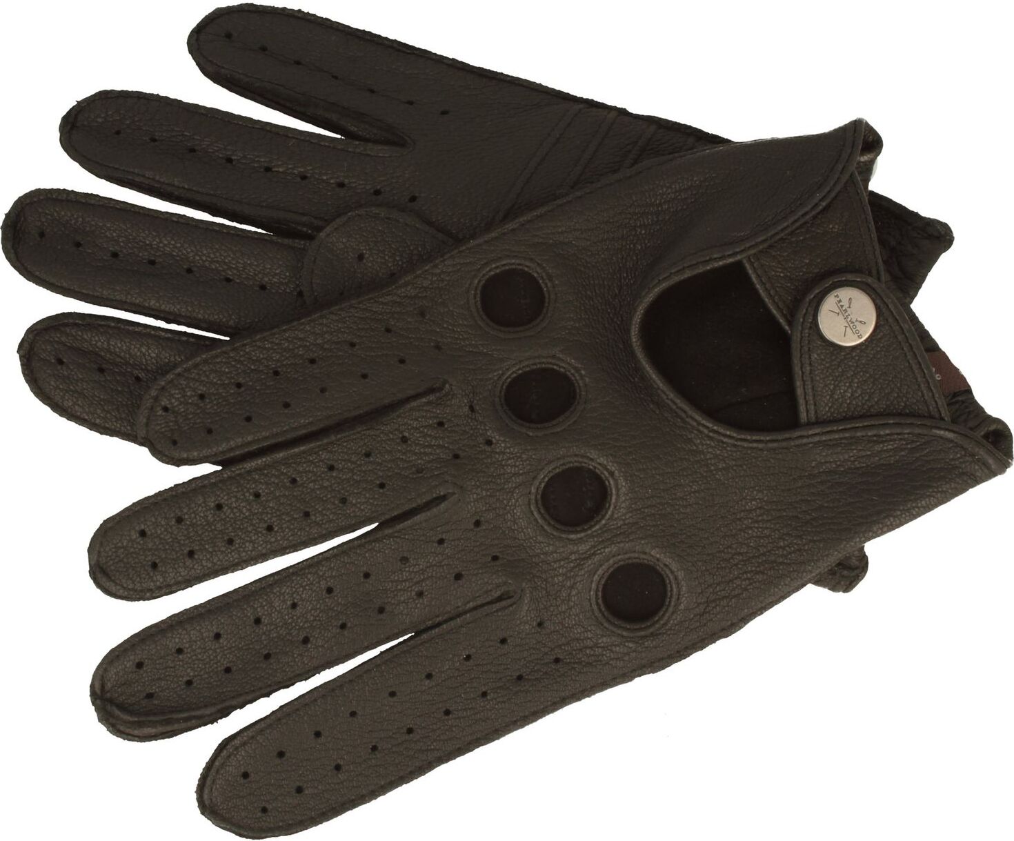 Gants en cuir de chèvre pour automobilistes Pearlwood pour