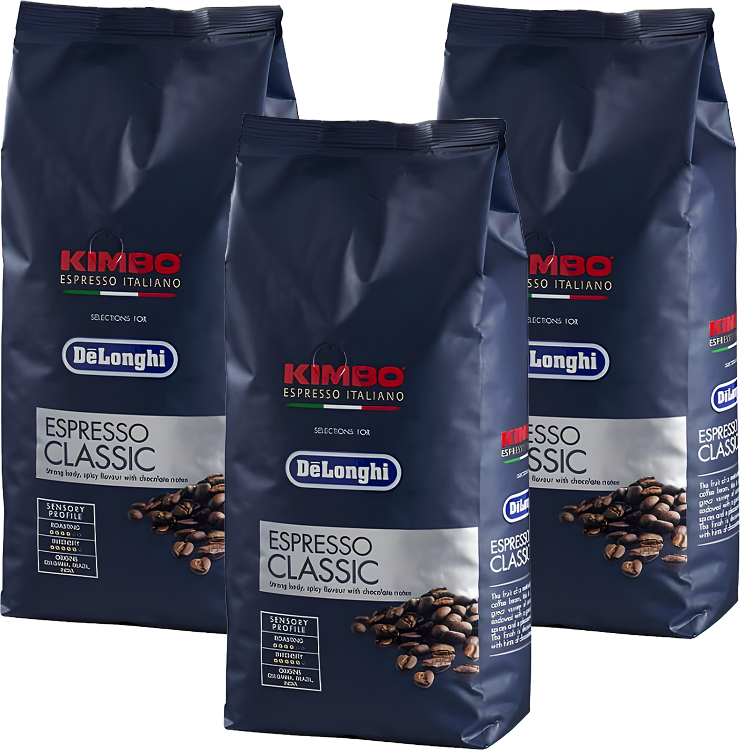 Kawa Delonghi Kimbo Classic 1KG, 3 sztuki | Kaufland.pl