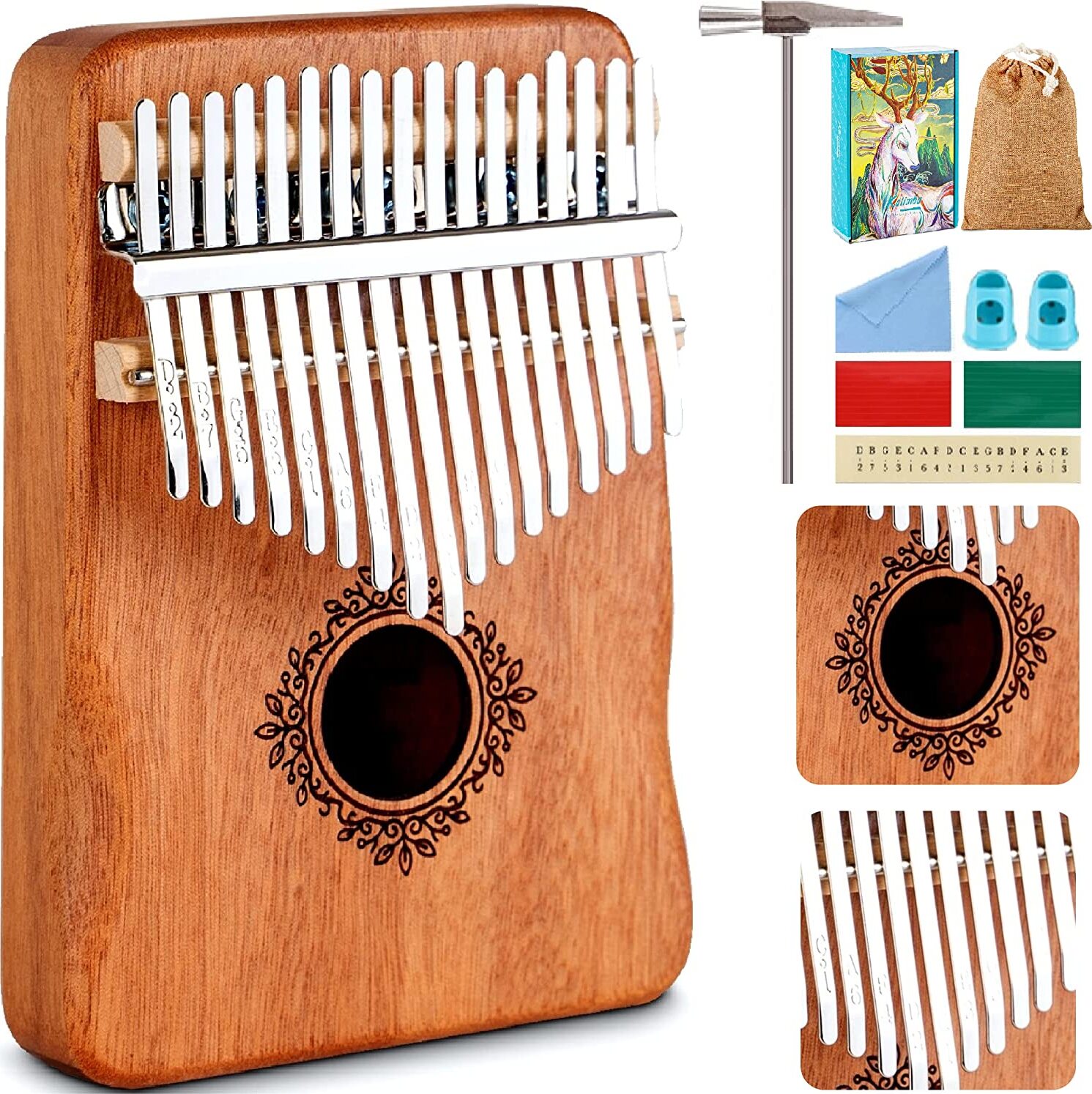 Kalimba afrikanisches Musikinstrument 17 | Kaufland.de