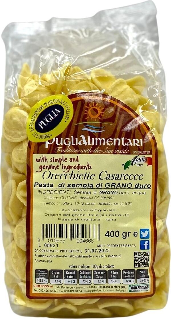 Orecchiette Caserecce, Runde Pasta aus | Kaufland.de
