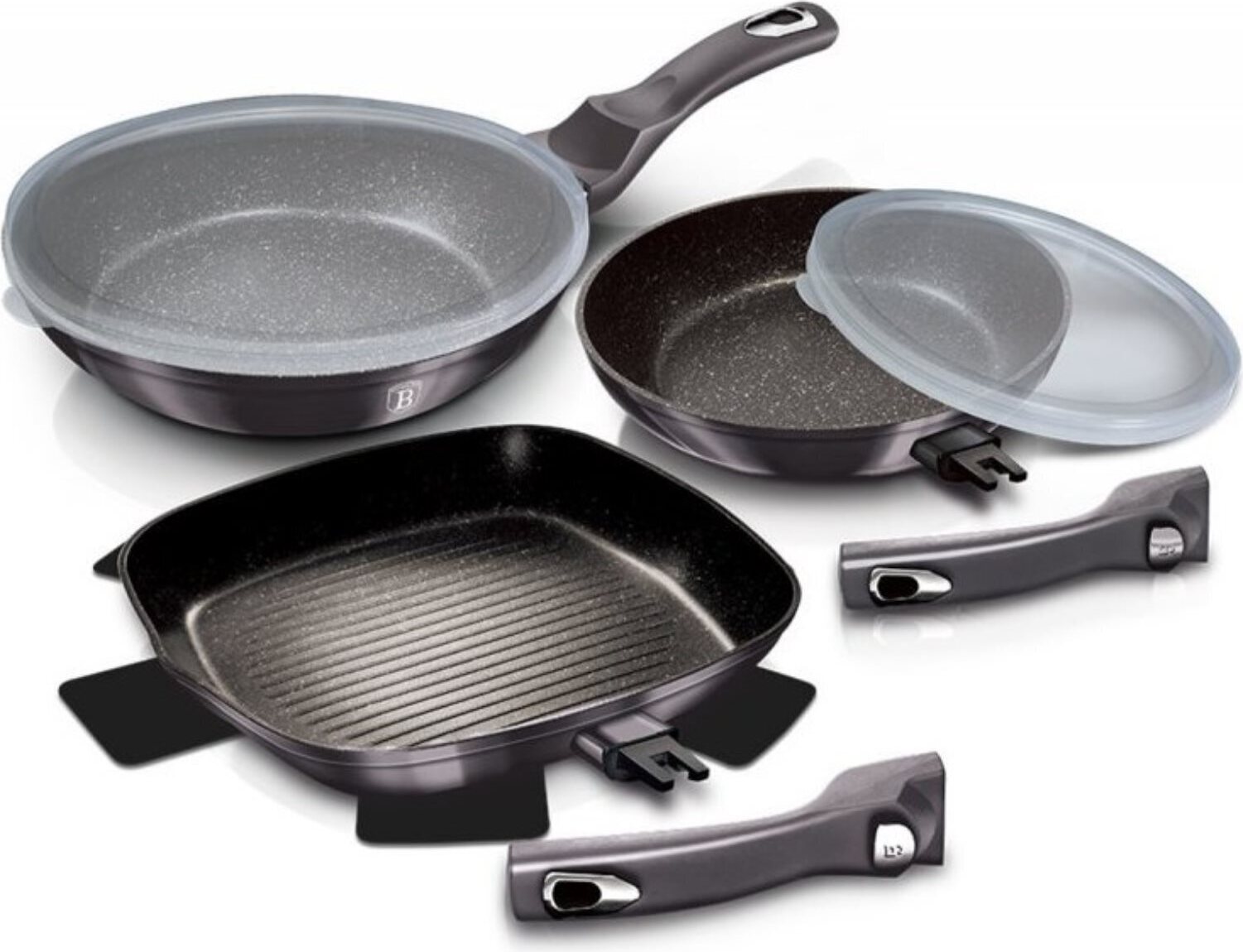 Berlinger Haus zestaw 3 patelni granitowych | Kaufland.pl