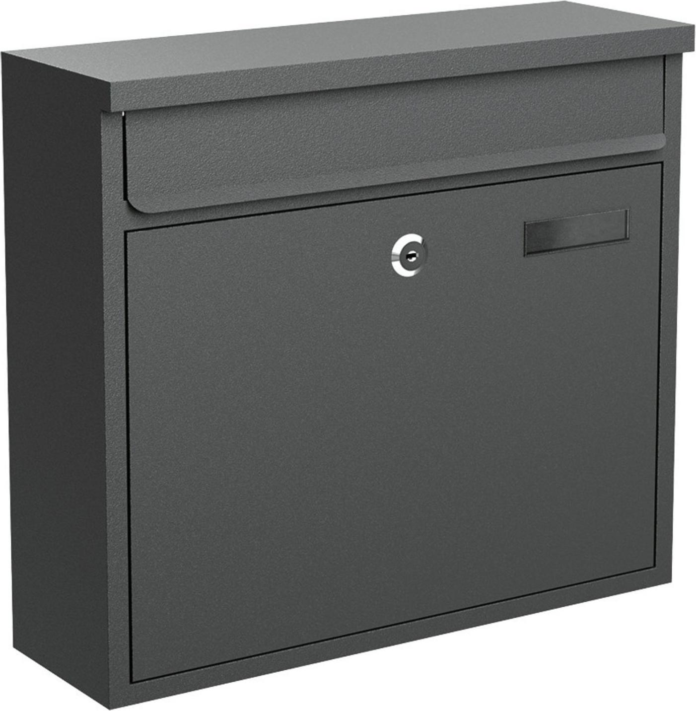 BASI - Briefkasten - BK 360M - Stahl matt anthrazit