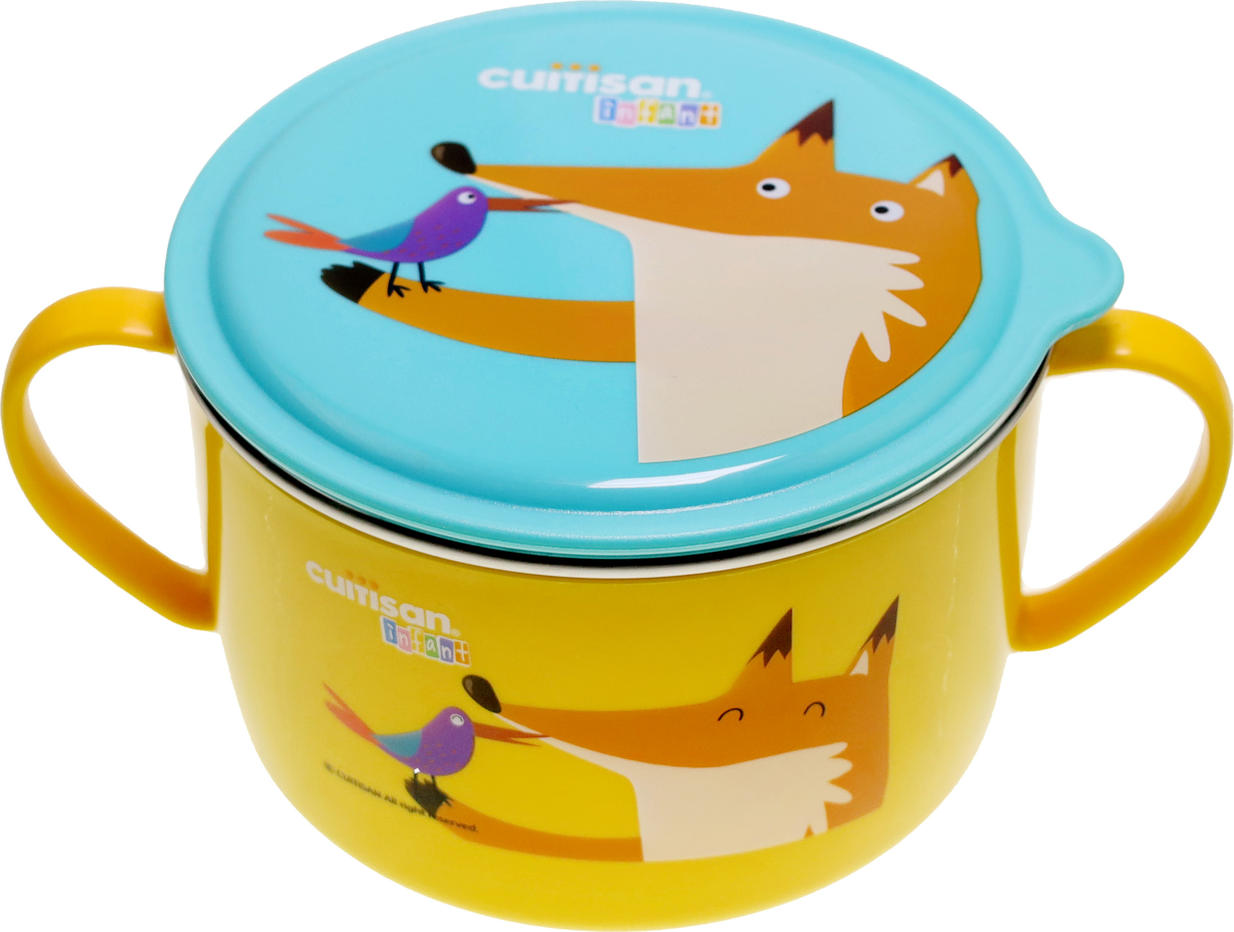 Cuitisan Infant Kinderschüssel rund gelb, | Kaufland.de