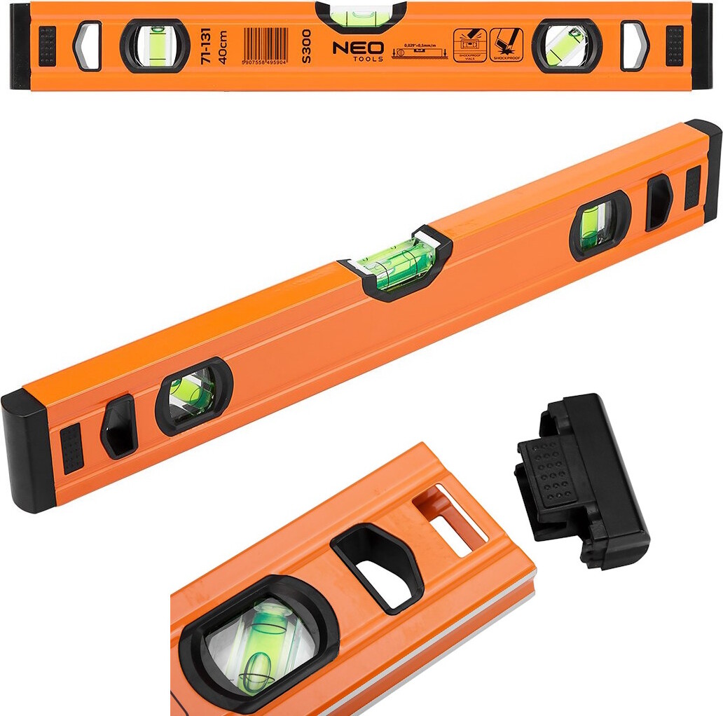 NEO TOOLS Niveau à bulle en aluminium niveau à bulle