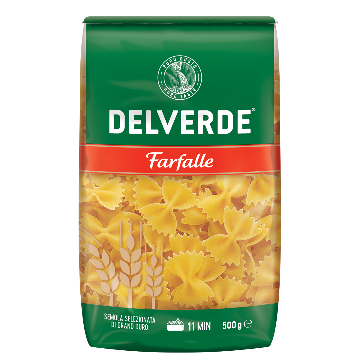 Delverde Farfalle pâtes papillon à la semoule de blé dur