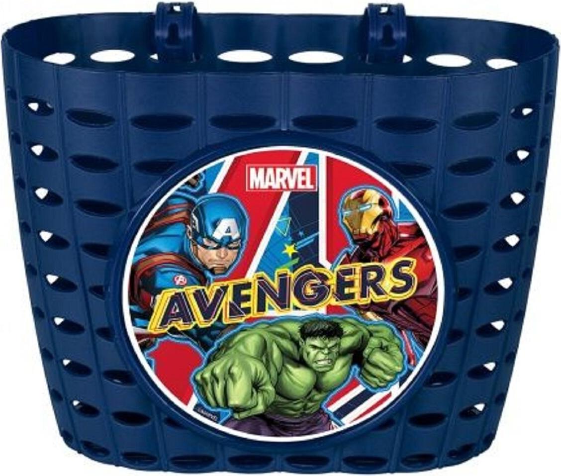 Marvel Avengers panier pour vélo Junior 20 cm bleu