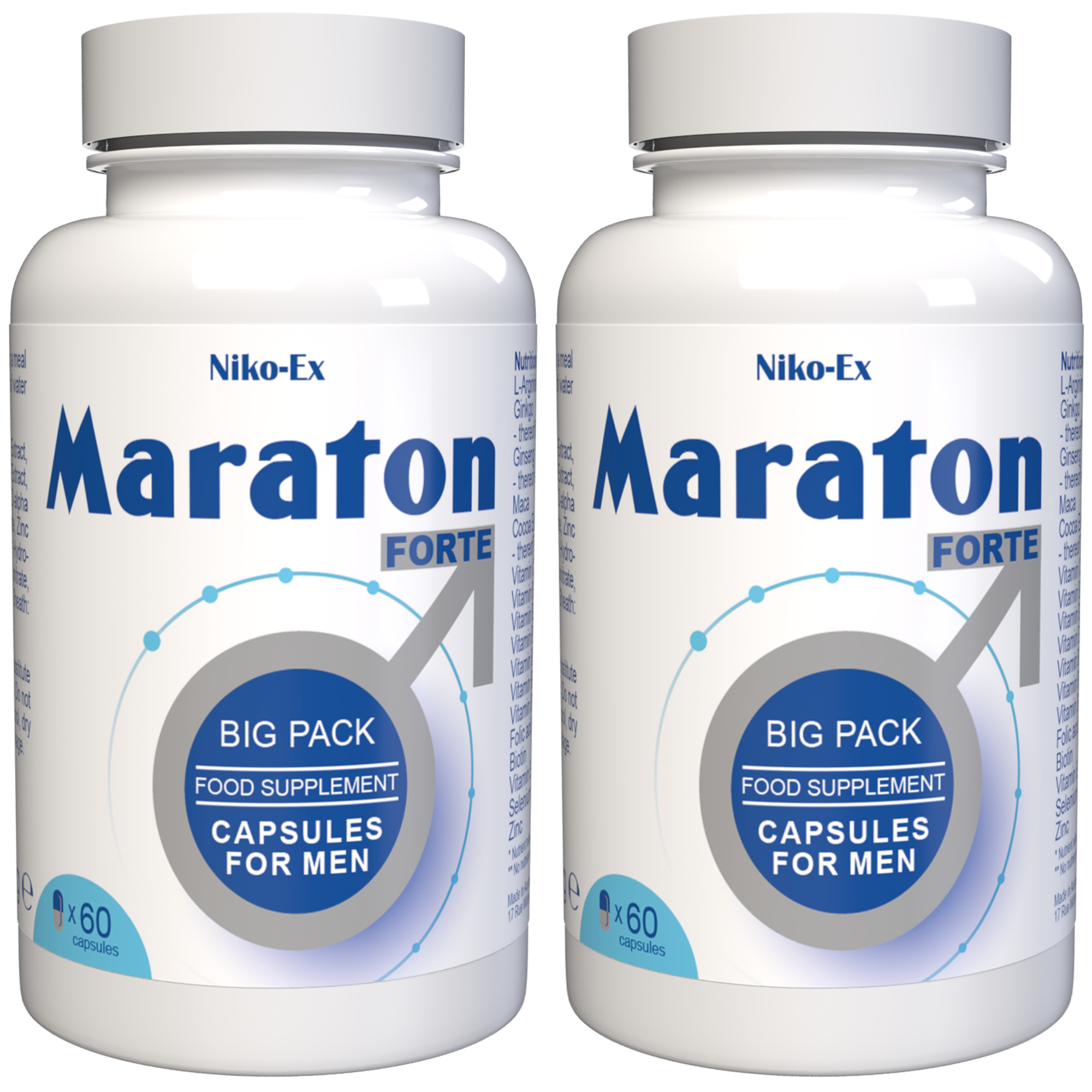 Maraton Forte - 120 capsule (2 x 60 capsule) - Confezione