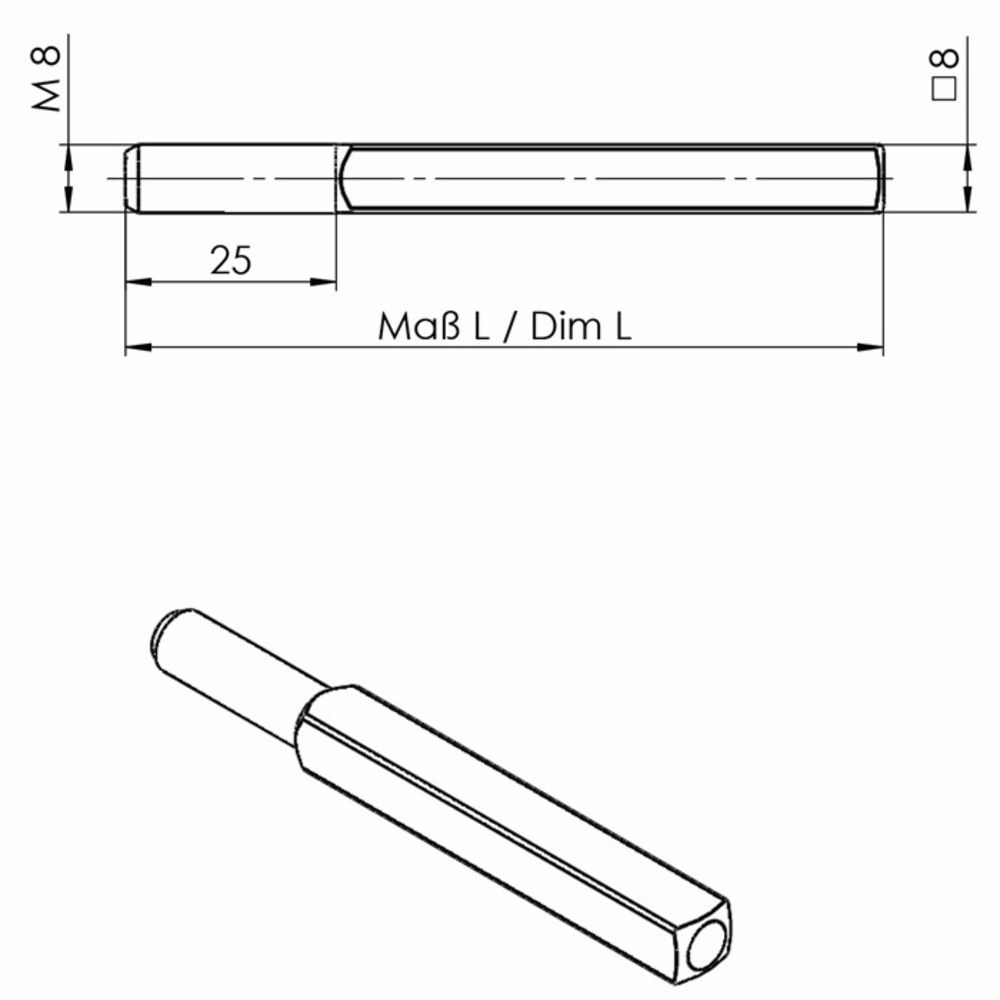 Wechselstift Ogro 115 4 Kt 8x105mm Sta M8 Kaufland De