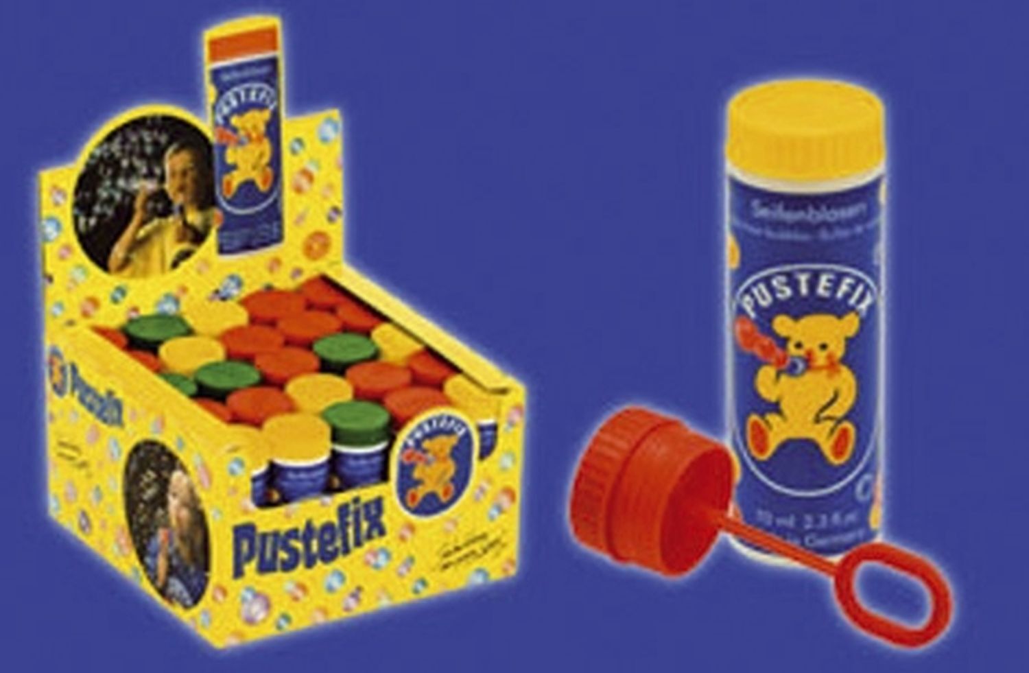 25x PUSTEFIX 420869310 Seifenblasen, 70ml Bolle di sapone