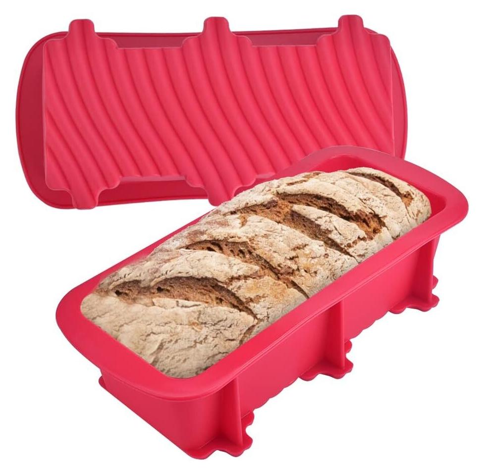 2 stück Brotbackform Silikon Brotbackformen Antihaft