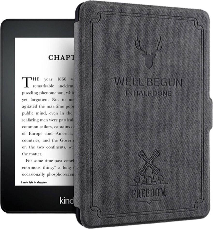 Cover Smart motto per Kindle Paperwhite 1/2/3 (grigio)