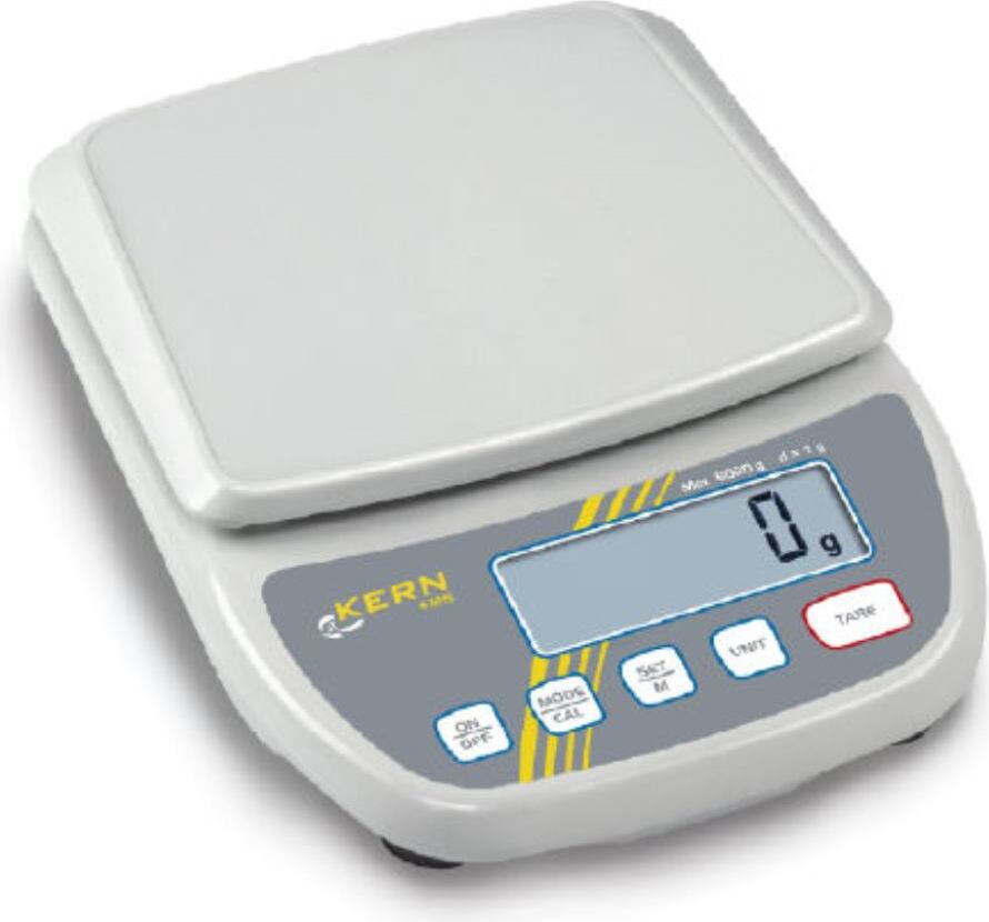 KERN Schulwaage EMS 6K0.1 (Wägebereich 0,1g - 6000 g,