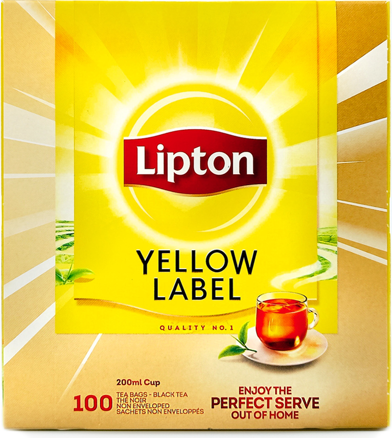 Lipton - Tè Lipton Etichetta Gialla senza incarto 100x1,5gr